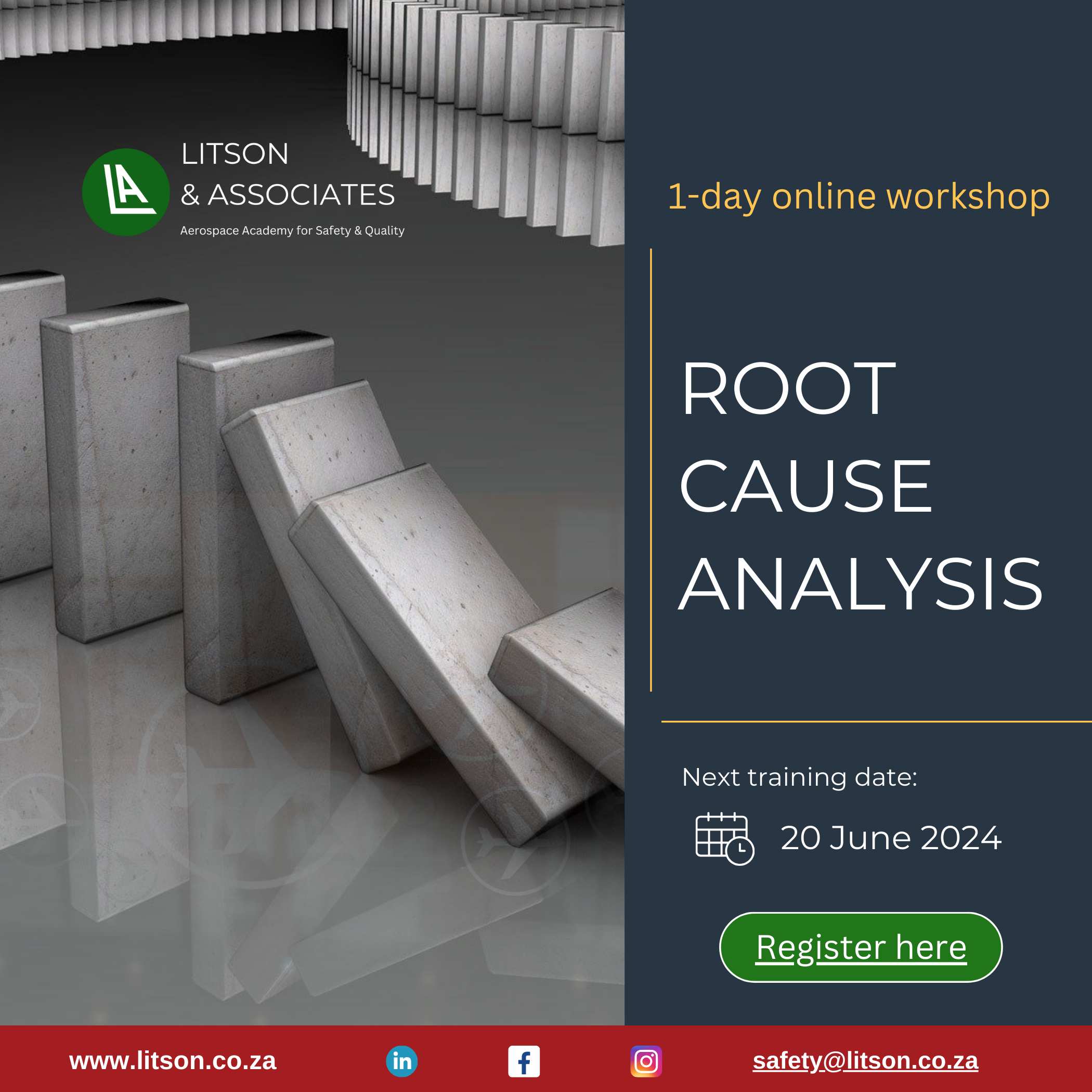 Root Cause Analysis Workshop Course Info Page – Registration landing ...